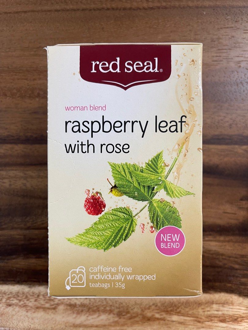 Red Seal - Raspberry leaf with rose, Food & Drinks, Other Food & Drinks ...