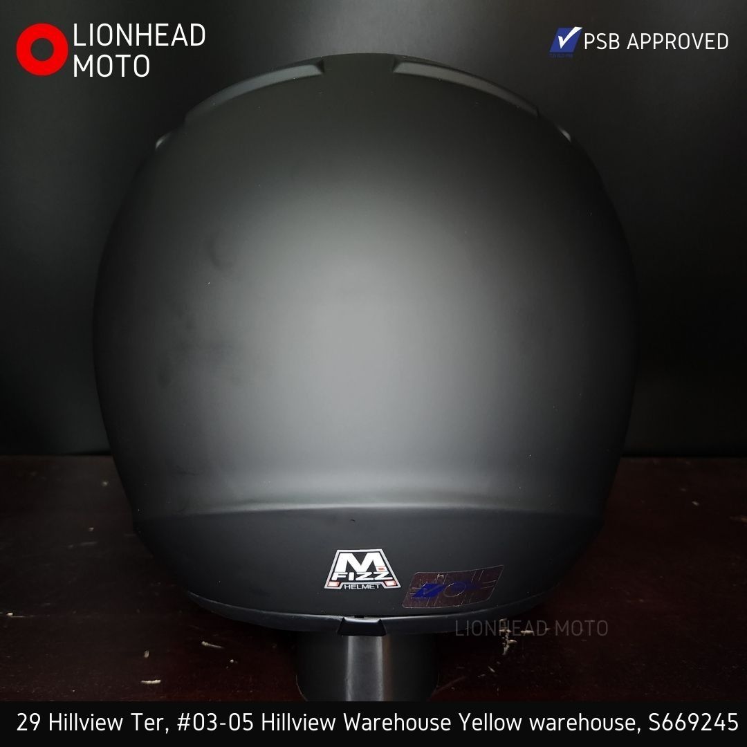 RETRO MOTORCYCLE HELMETS MFIZZ PSB APPROVED FREE DELIVERY, Motorcycles ...