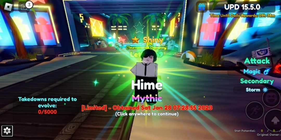 roblox Anime adventure Unit, 其他, 其他 - Carousell