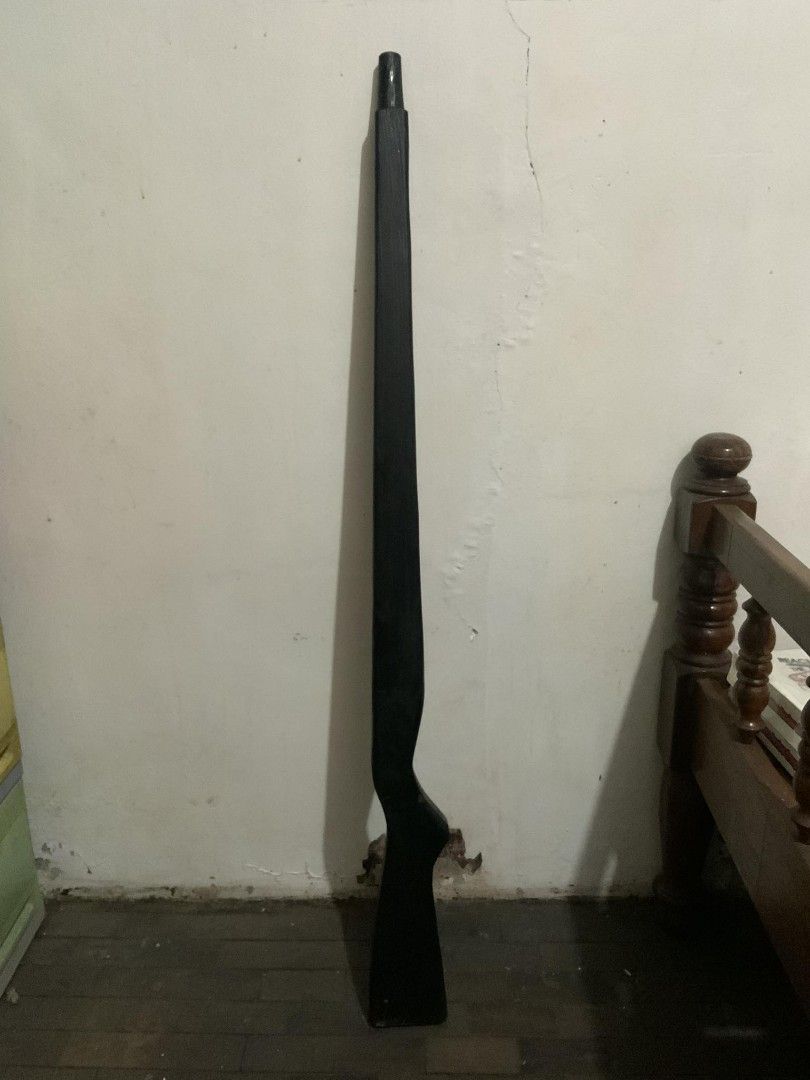 ROTC Wooden Dummy Rifle, Sports Equipment, Other Sports Equipment and ...