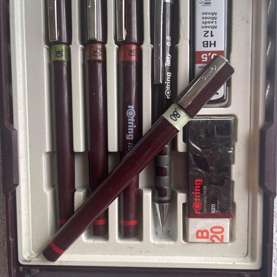 Rotring Technical Pen 0.8, Hobbies & Toys, Stationary & Craft, Craft ...
