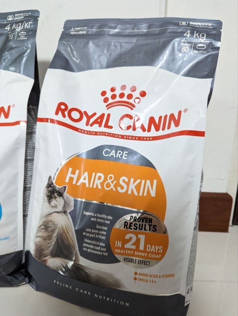Royal Canin 10kg Series! Fit 32 / Indoor 27 / Hair & Skin, Hair and Skin! Other variation ...