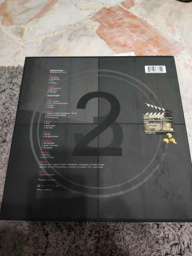 Rush - Moving Pictures Deluxe Boxset LP/Vinyl, Hobbies & Toys, Music ...