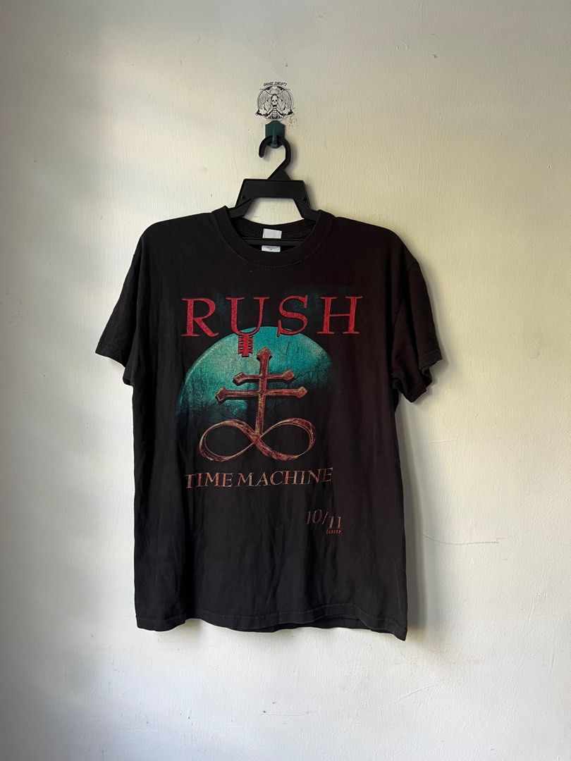 Rush Band Tee, Men's Fashion, Tops & Sets, Tshirts & Polo Shirts on ...