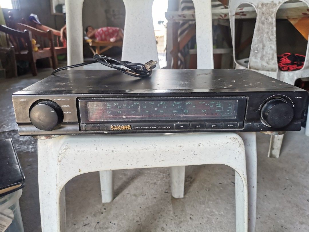 Sakura Am Fm Tuner, Audio, Other Audio Equipment on Carousell