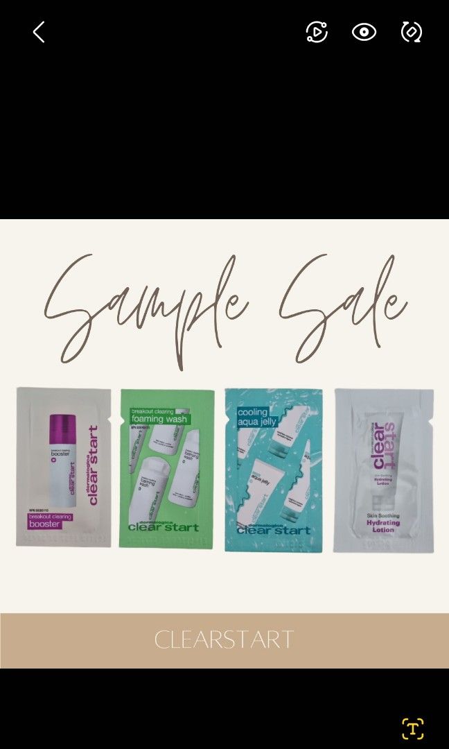 Clearstart Sample Set, Beauty & Personal Care, Face, Face Care on Carousell