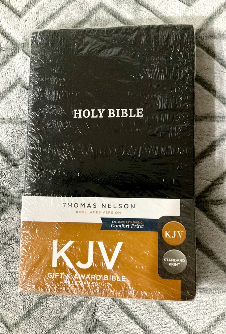 SALE!!! KJV Bible - Thomas Nelson [Comfort Print], Hobbies & Toys ...