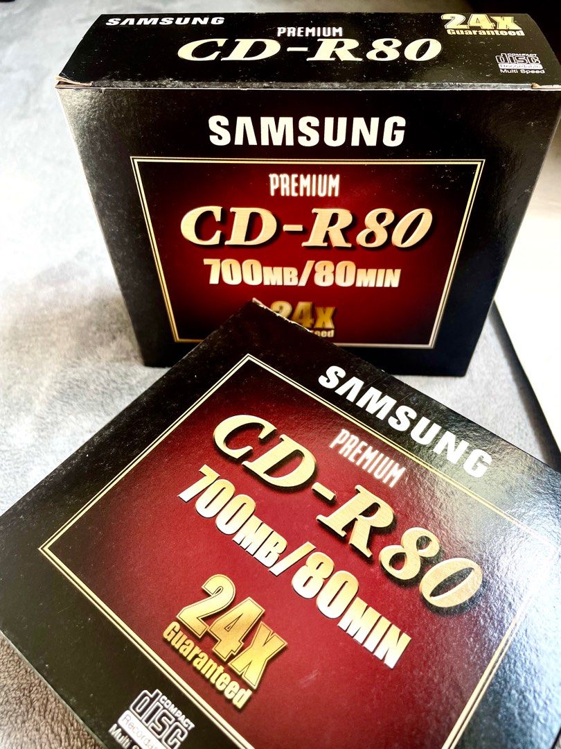 Samsung Recordable CD-R80, Hobbies & Toys, Music & Media, CDs & DVDs on ...