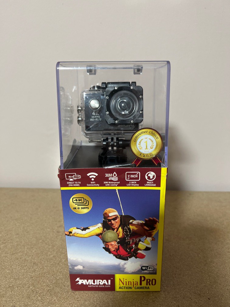 Samurai NinjaPro Action Camera, Photography, Cameras on Carousell