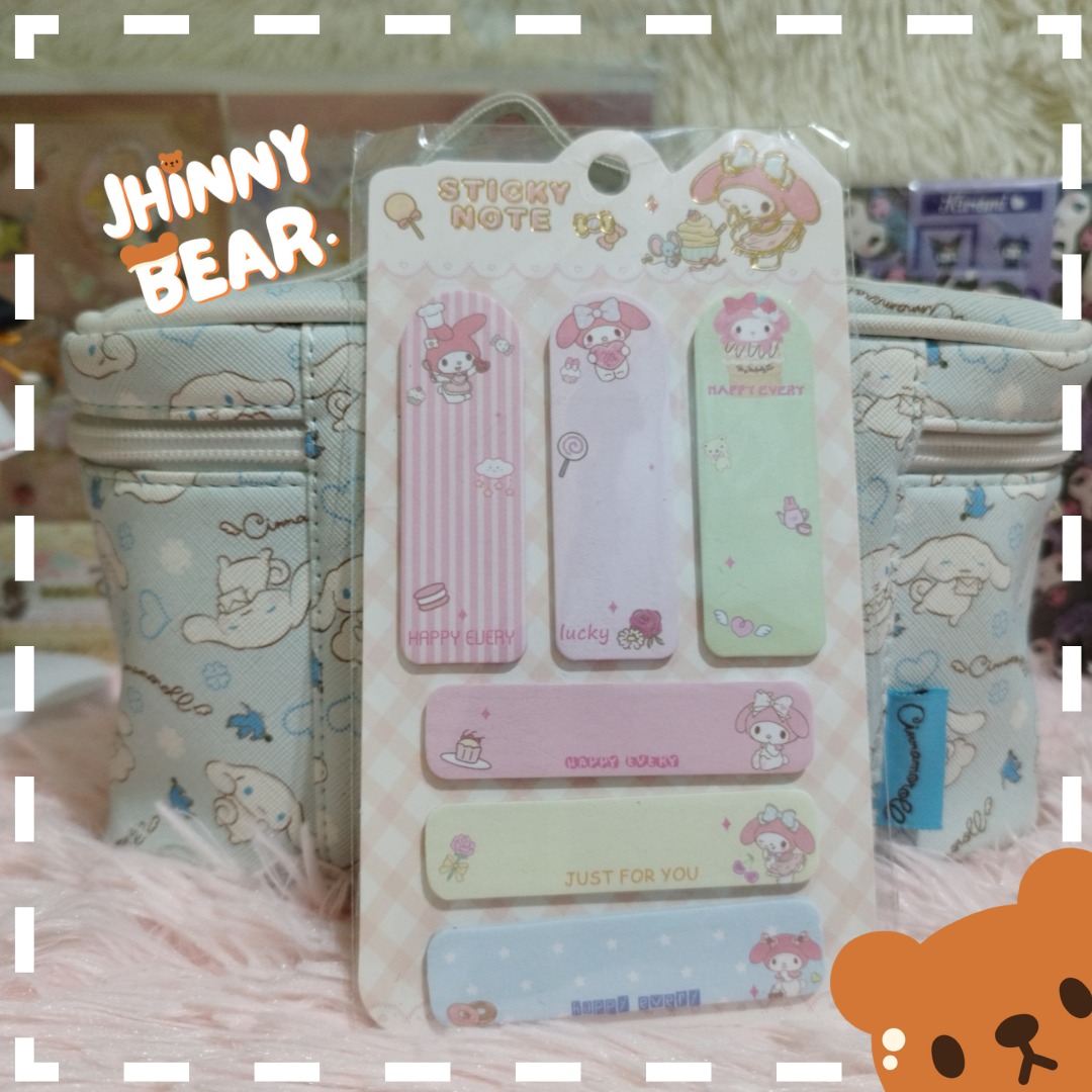Sanrio My Melody label sticky notes on Carousell
