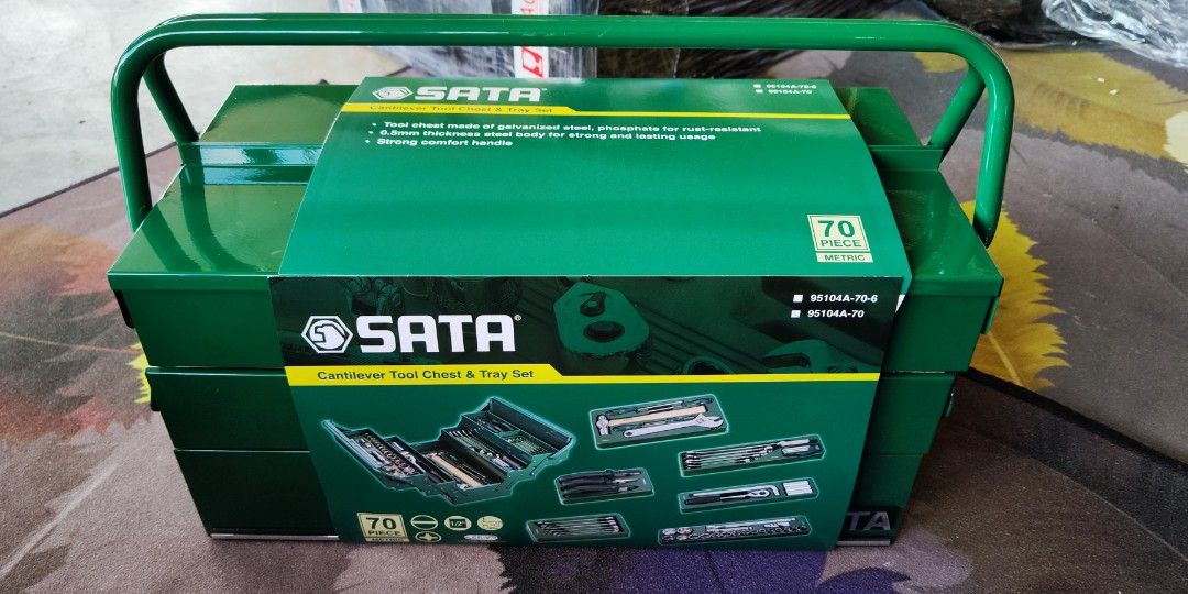 SATA CANTILEVER MECHANIC TOOL BOX SET (95104A-70), Auto Accessories on ...
