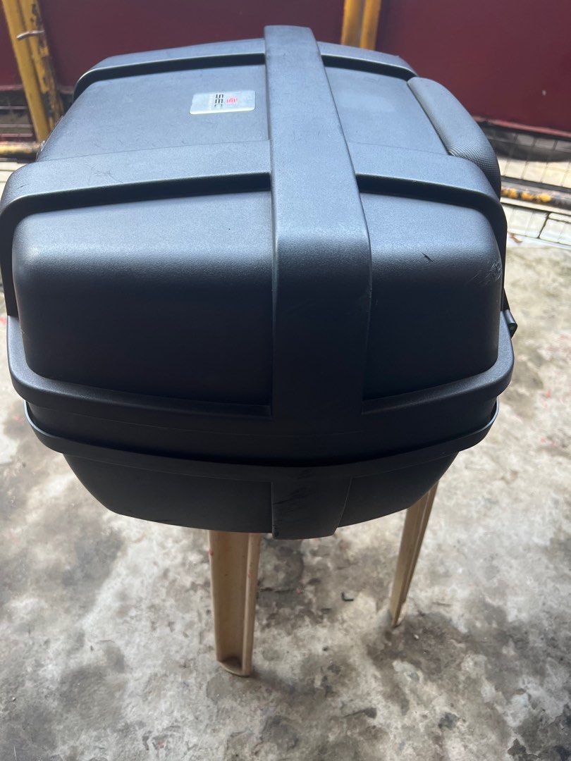 SEC TOP BOX PLASTIC- 47 LITERS, Motorbikes, Motorbike Parts ...