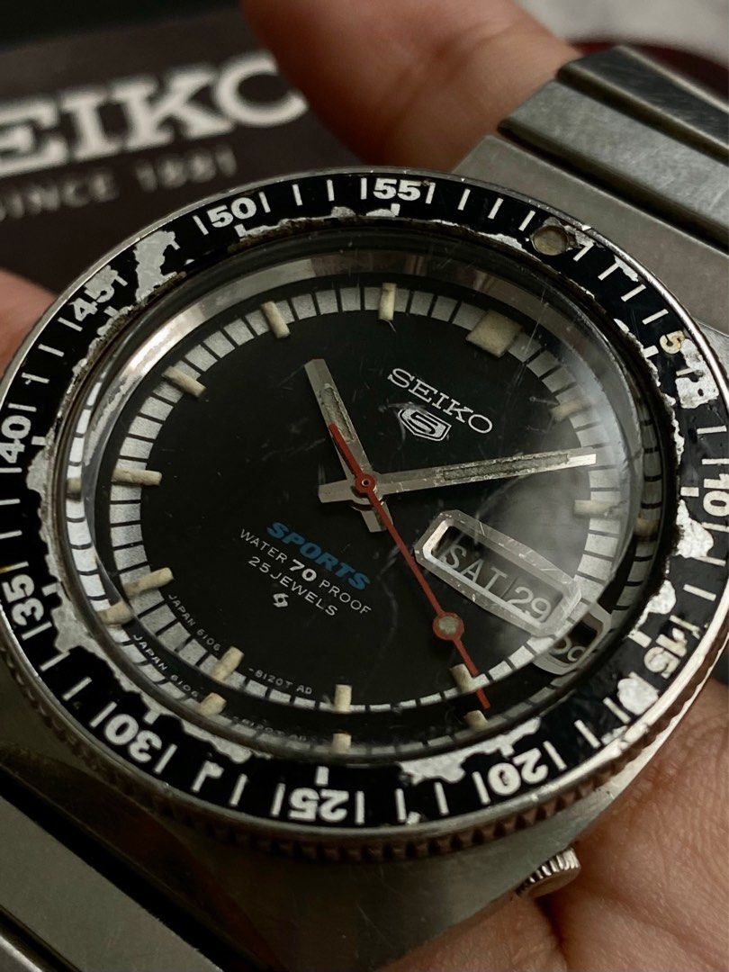 The first Seiko 5 Sports, Men's Fashion, Watches & Accessories, Watches ...
