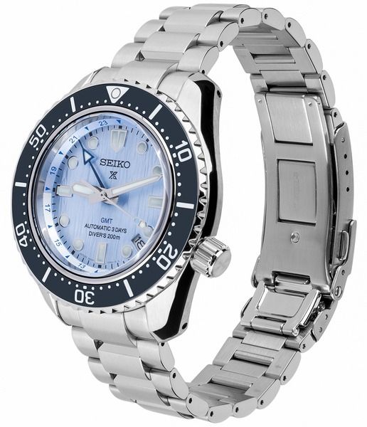 Seiko Prospex SPB385J1 'Glacier Blue' GMT Limited Edition Automatic ...