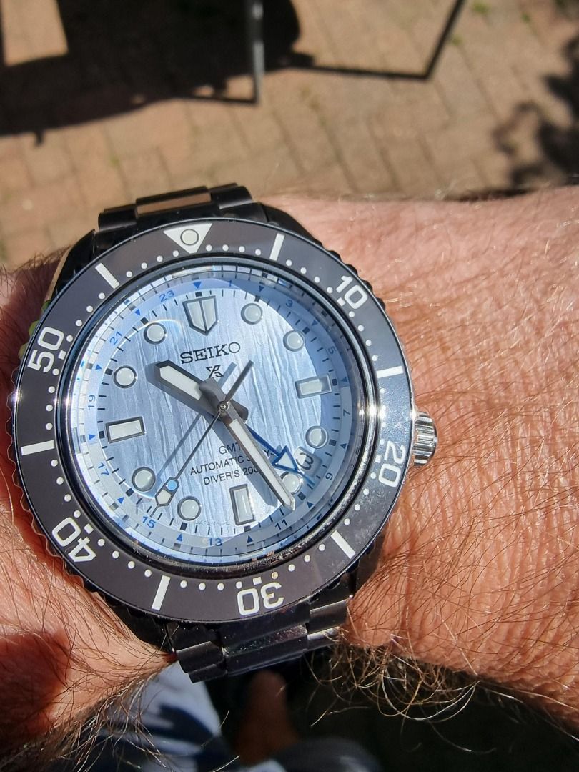 Seiko Prospex SPB385J1 'Glacier Blue' GMT Limited Edition Automatic ...