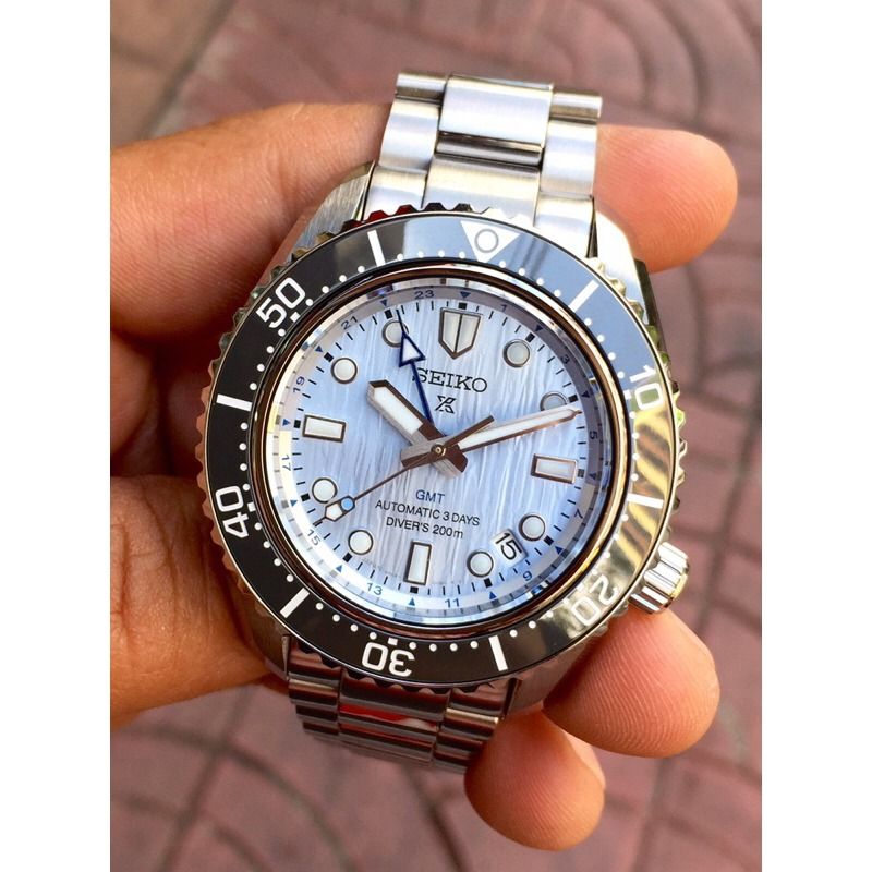 Seiko Prospex SPB385J1 'Glacier Blue' GMT Limited Edition Automatic ...