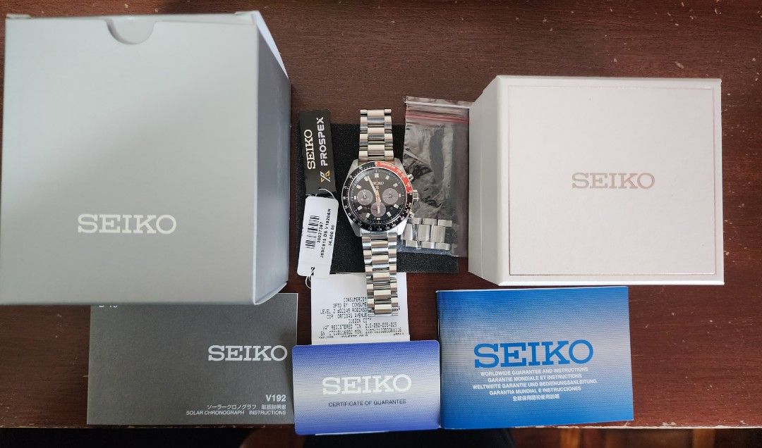 Seiko Prospex Speedtimer Panda Coke version 2 SSC915, Men's Fashion ...
