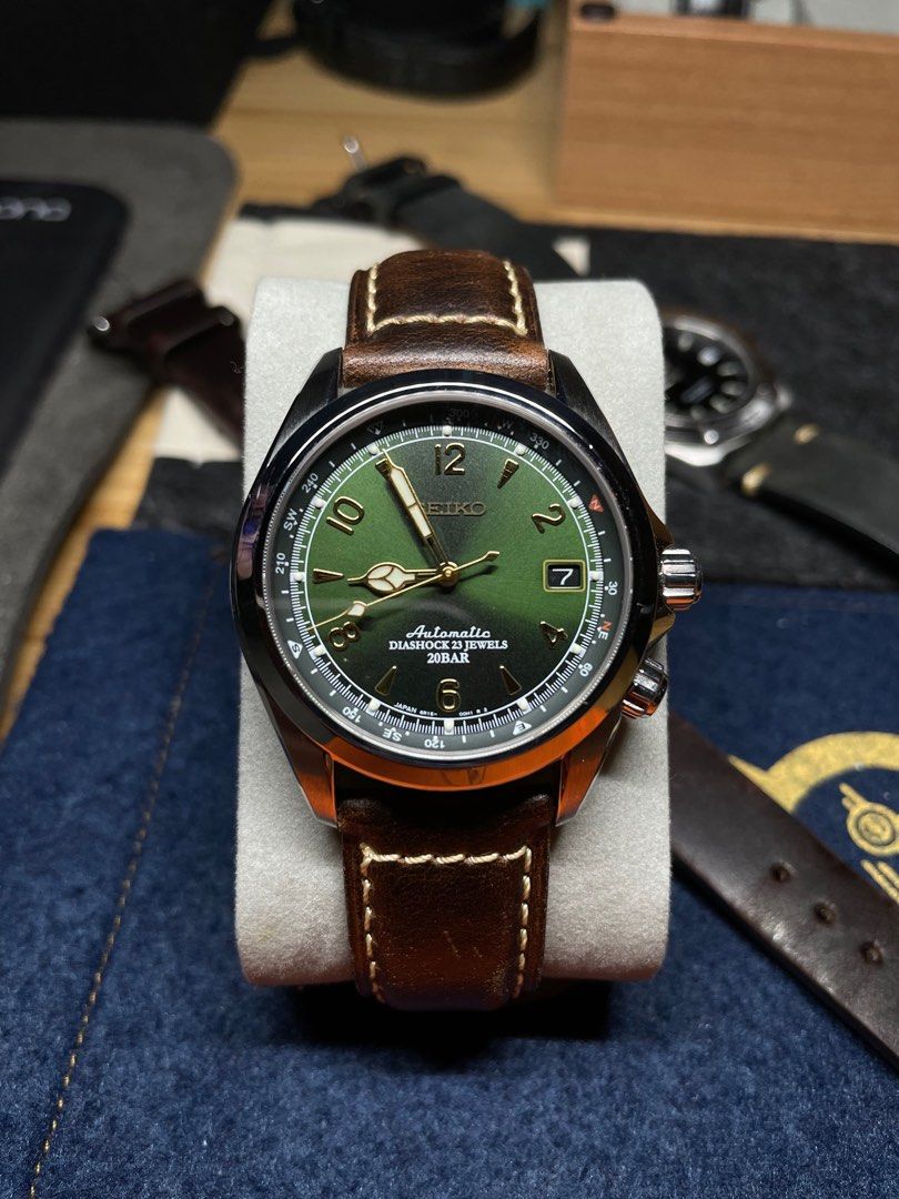 Seiko Sarb017 Alpinist Full Set (Discontinued) (Unsigned authentic ...