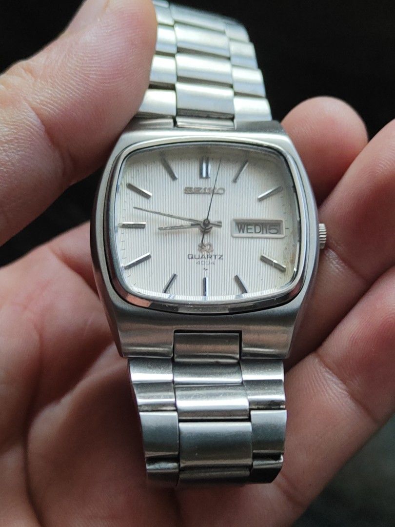 seiko sq 4004 quartz vintage watch, Luxury, Watches on Carousell