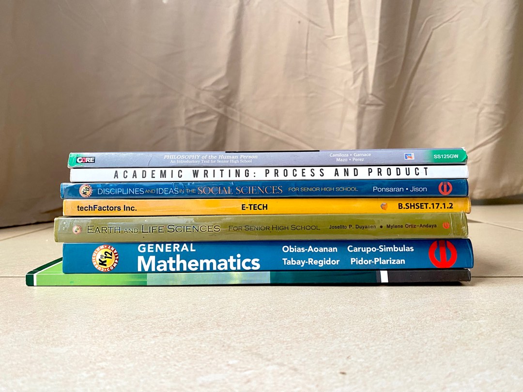 Senior High School Academic Books DLSUD (K-12) on Carousell