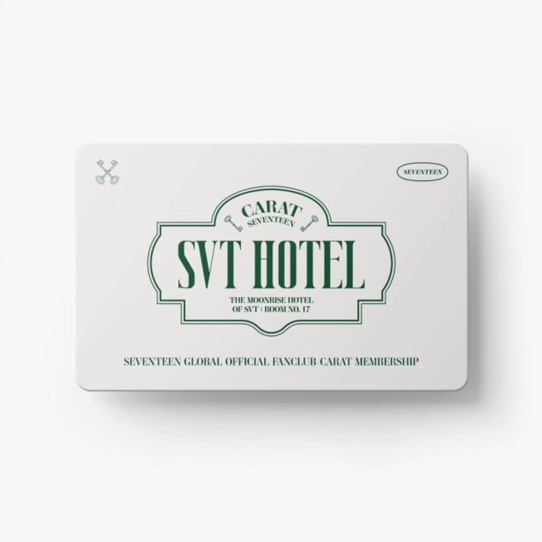 SEVENTEEN CARAT OFFICIAL MEMBERSHIP, Hobbies & Toys, Collectibles ...