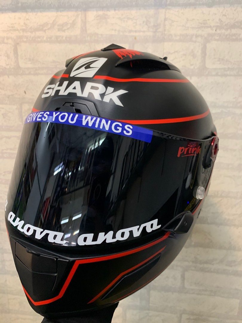 Shark helmet, Motorcycles, Motorcycle Apparel on Carousell