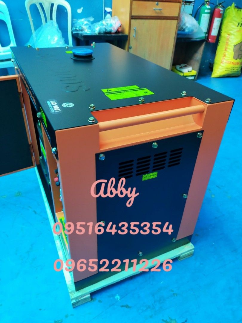 SHARK Italy 12kva Silent Type Diesel Generator Single Phase, Commercial ...