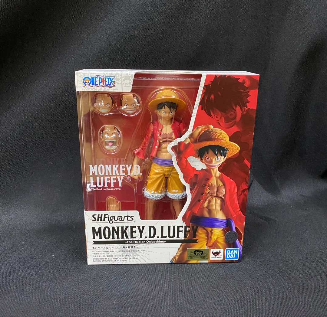Shf s.h.figuarts one piece Luffy, Hobbies & Toys, Toys & Games on Carousell