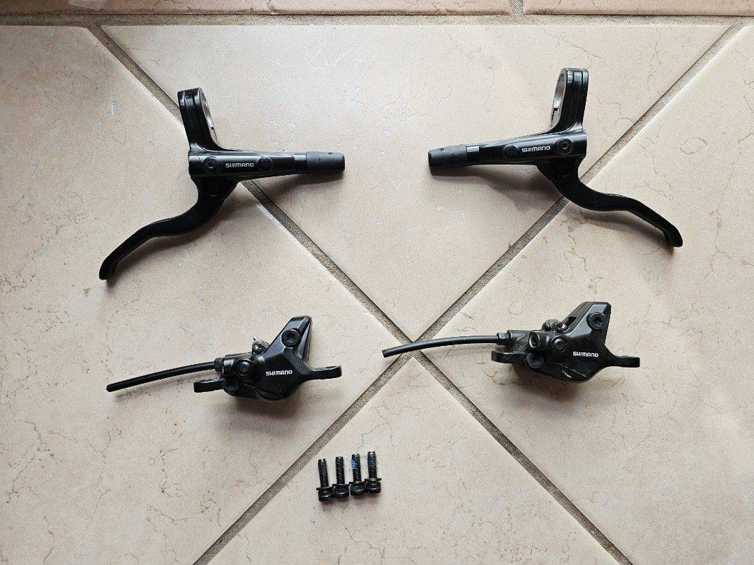 Shimano BR-MT400 Hydraulic Brake (2 Pot), Sports Equipment, Bicycles ...