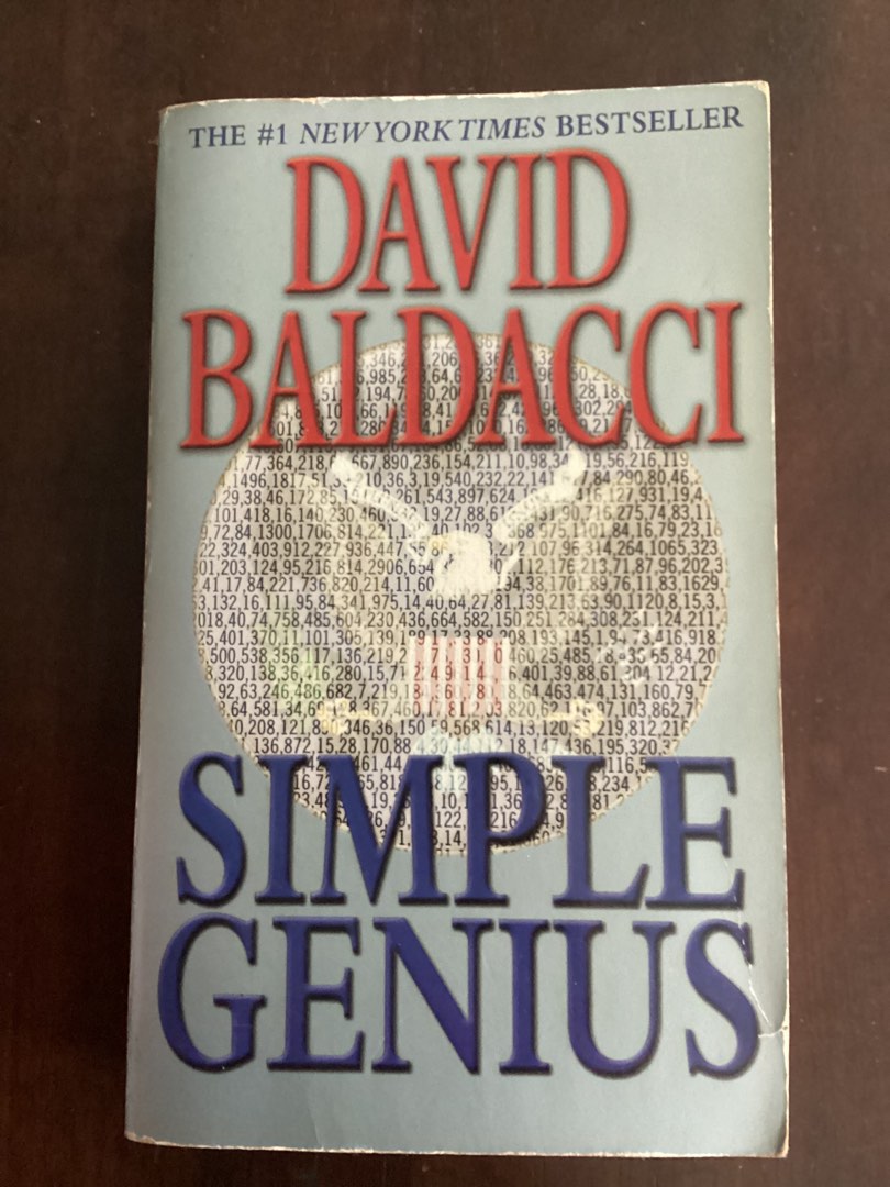 Simple Genius by David Baldacci on Carousell