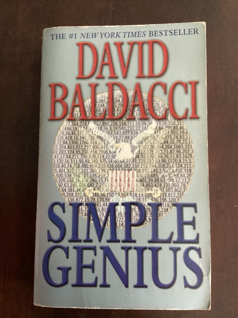Simple Genius by David Baldacci on Carousell