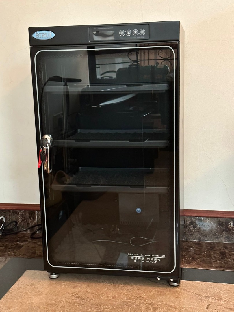 Sirui Dry Cabinet for cameras and lenses, Photography, Photography ...