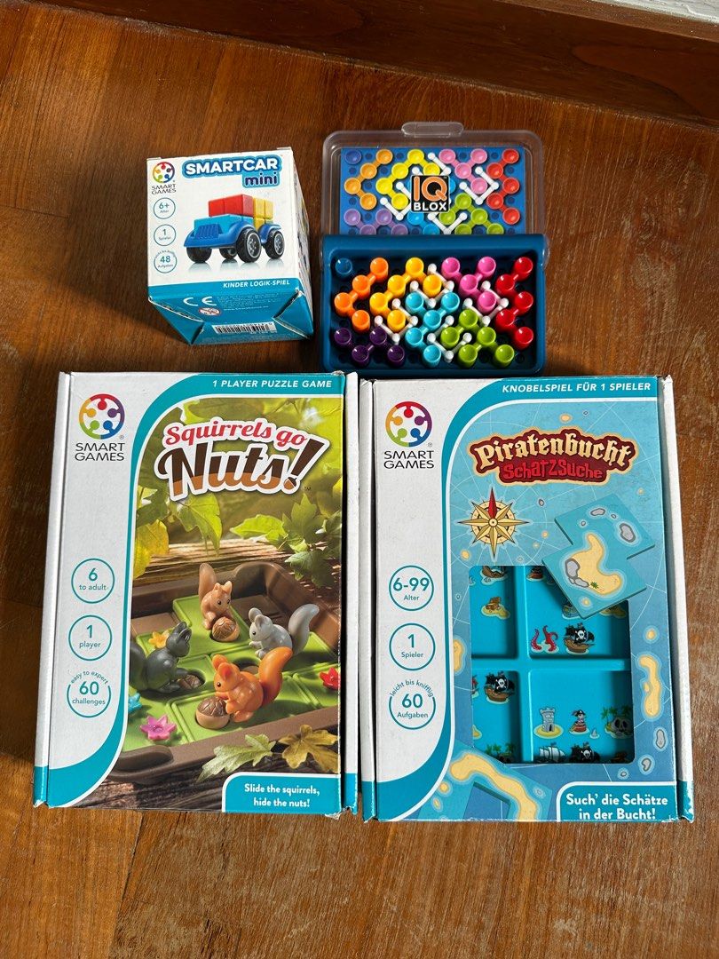 Smart (brain) puzzles, Hobbies & Toys, Toys & Games on Carousell