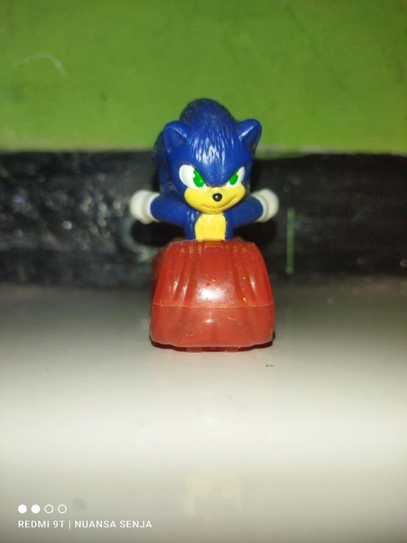 Sonic by sega mainan mcd, Toys & Collectibles, Mainan di Carousell