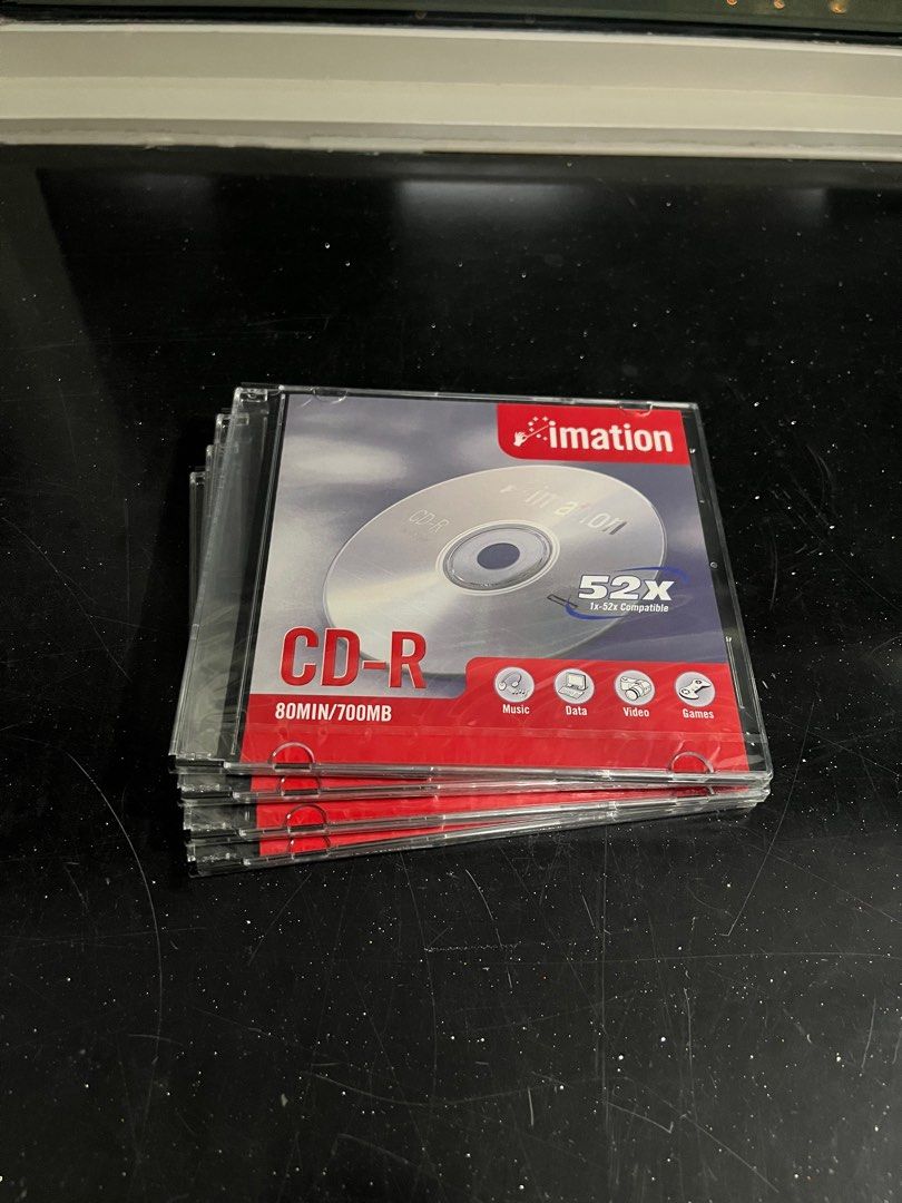 Sony CD-R (80 min/700MB) - 52X, Hobbies & Toys, Music & Media, CDs & DVDs on Carousell