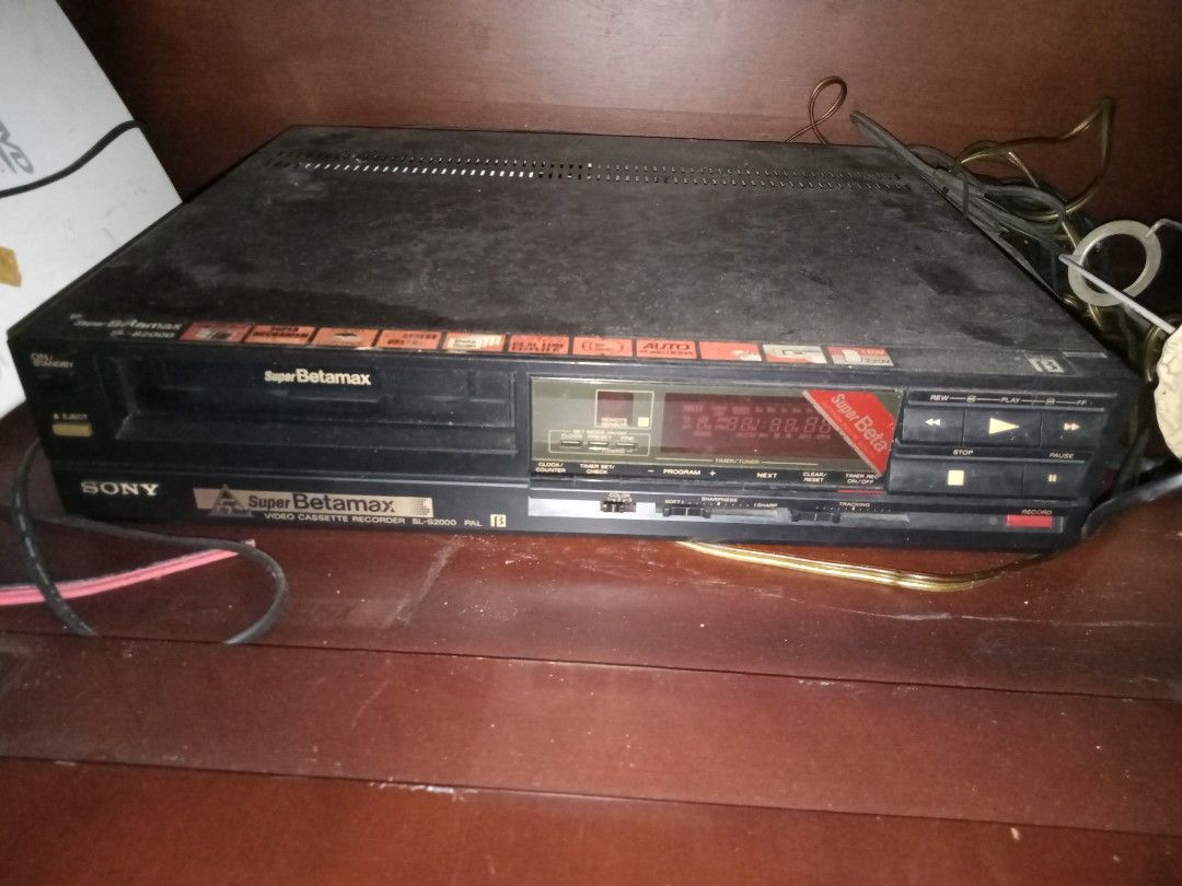 SONY VIDEO PLAYER BETAMAX, Antik, Lainnya di Carousell
