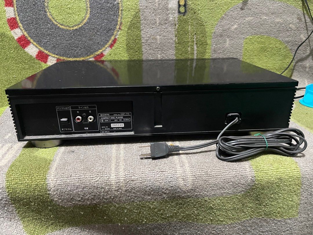Sony vintage cd deck player servo stabilizer circuit CDP-770 made in ...