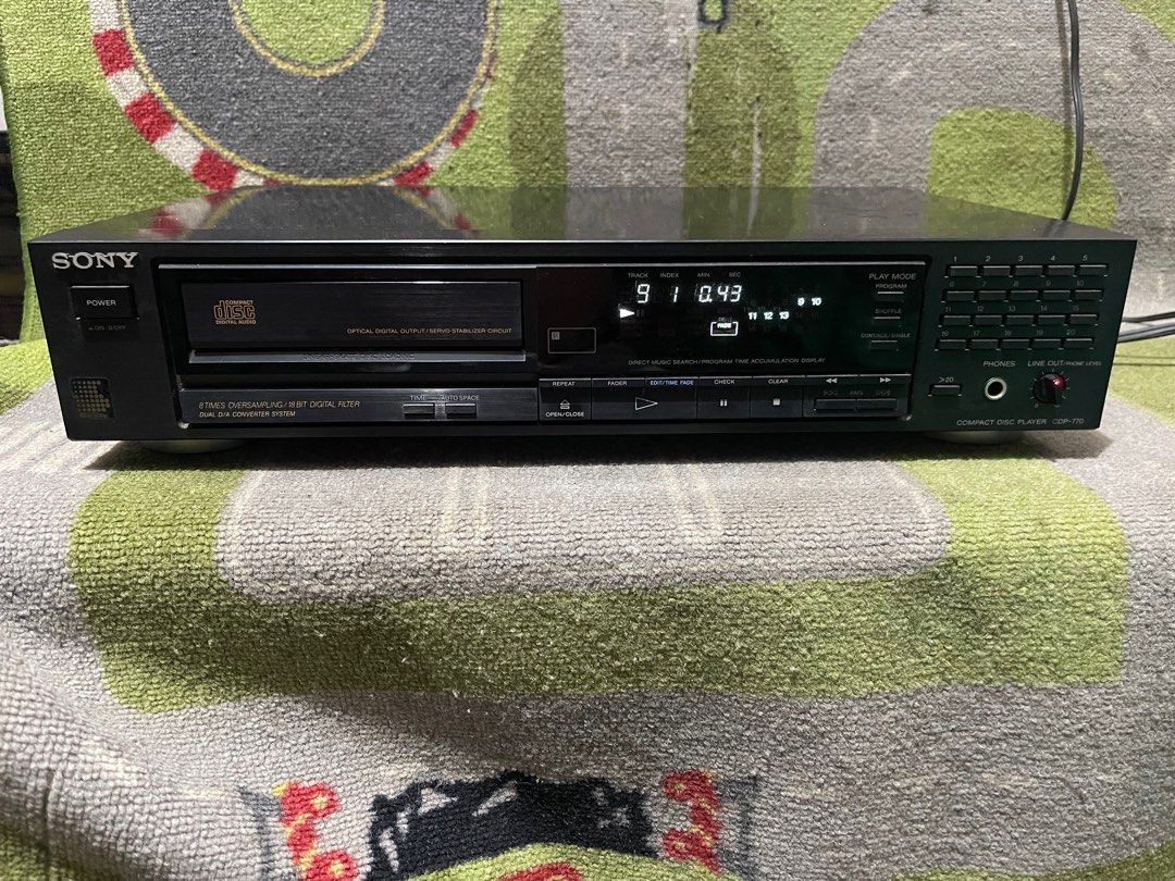 Sony vintage cd deck player servo stabilizer circuit CDP-770 made in ...