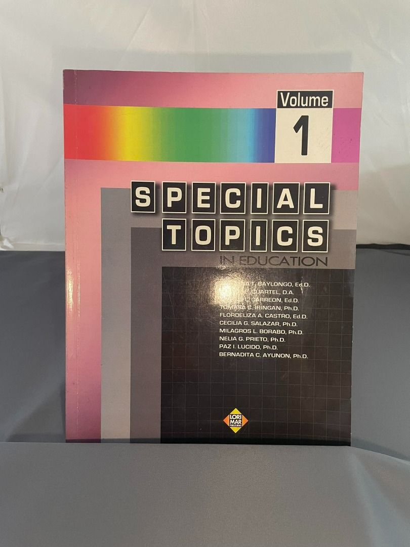 Special Topics in Education on Carousell