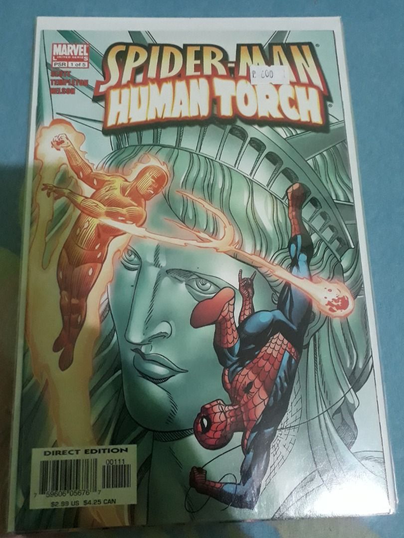 Spider-Man/Human Torch Complete Mini Series by Dan Slott, Hobbies ...