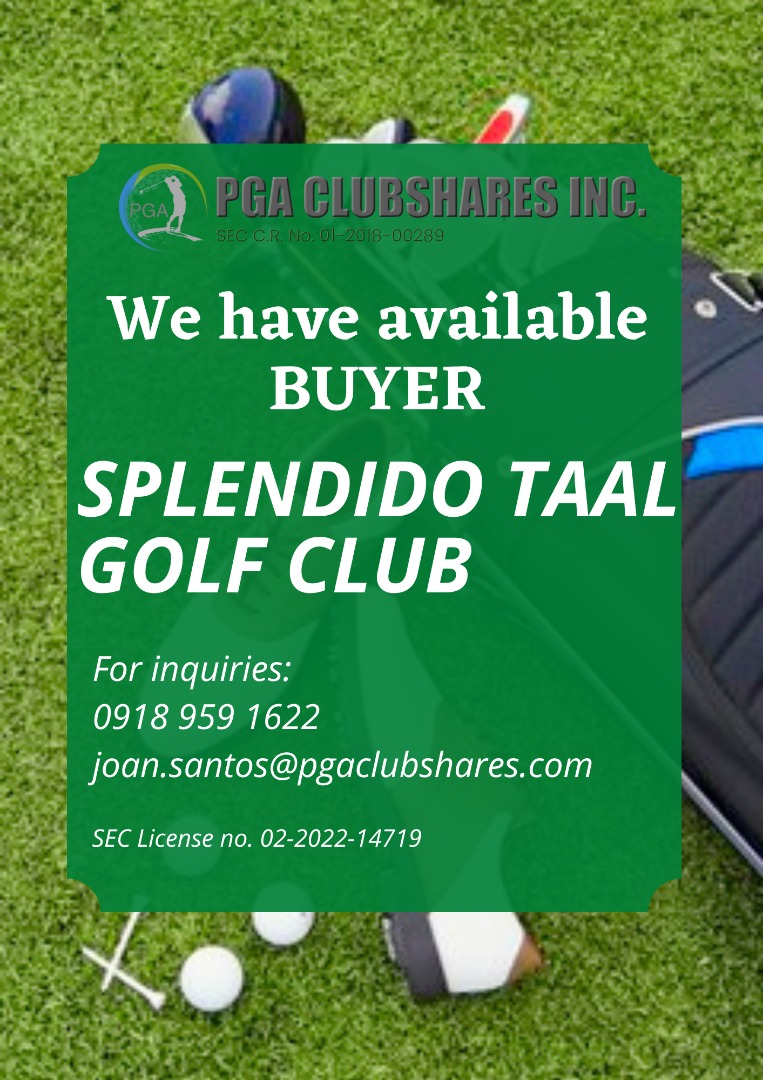 Splendido Taal Golf on Carousell