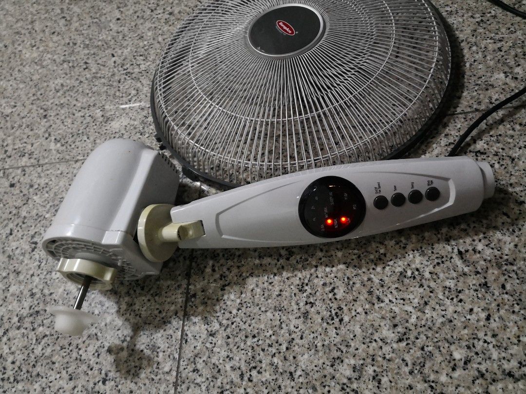 Stand fan remote control, Furniture & Home Living, Lighting & Fans ...