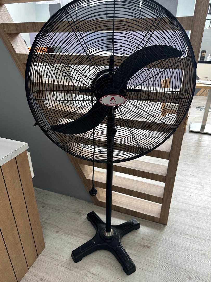 Standing industrial fan, Furniture & Home Living, Lighting & Fans, Fans ...