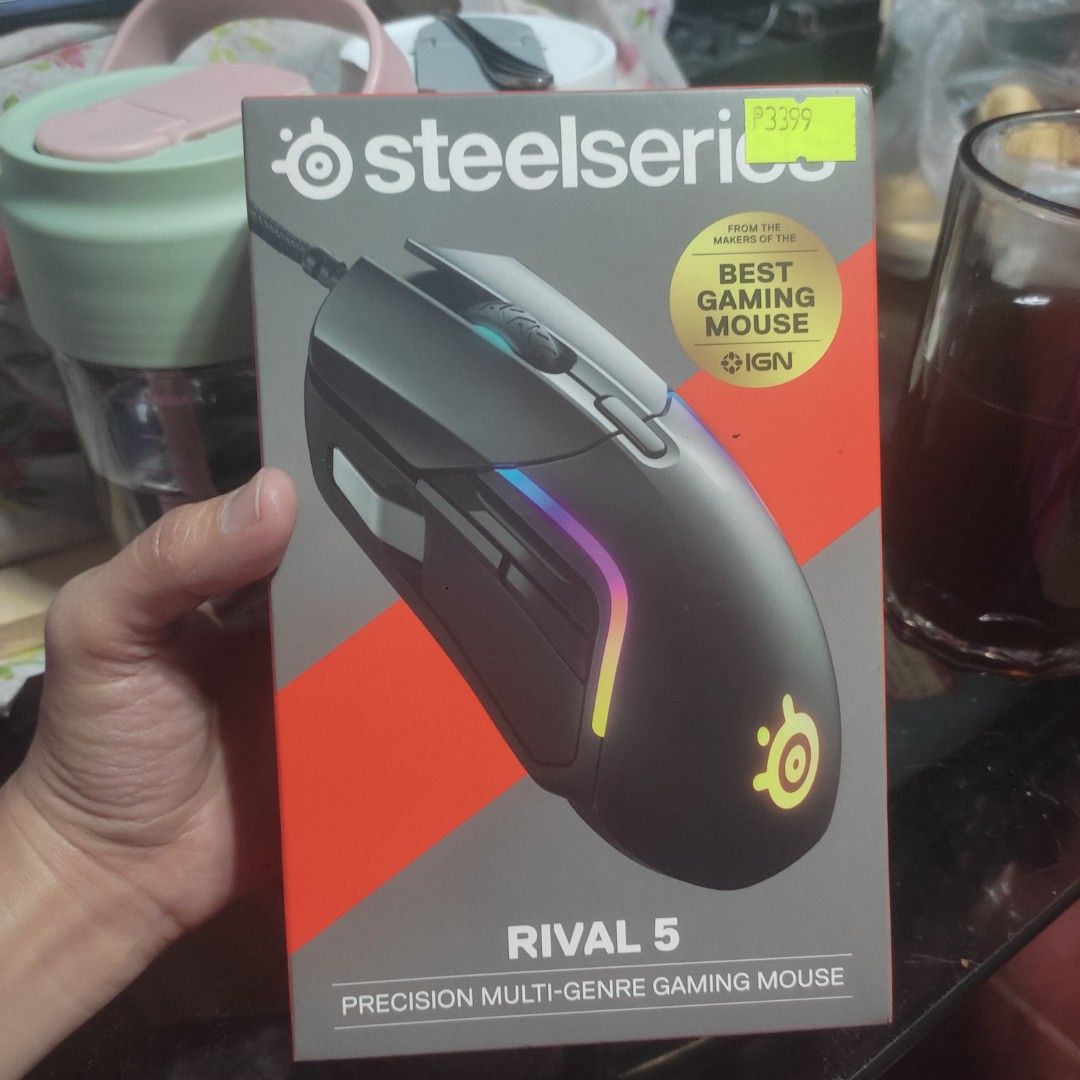 SteelSeries Rival 5 gaming mouse on Carousell