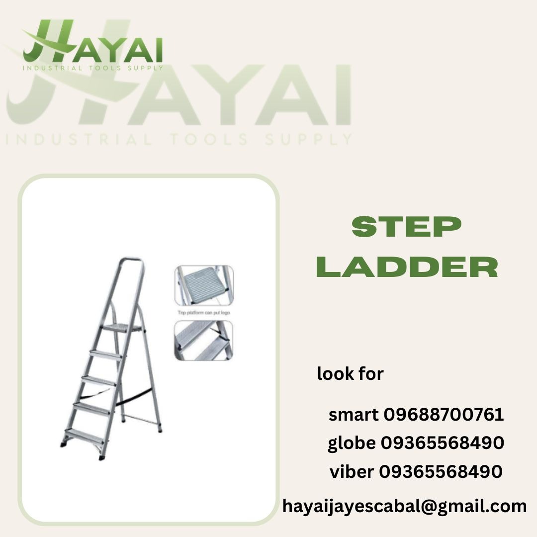 STEP LADDER, Commercial & Industrial, Construction Tools & Equipment on ...
