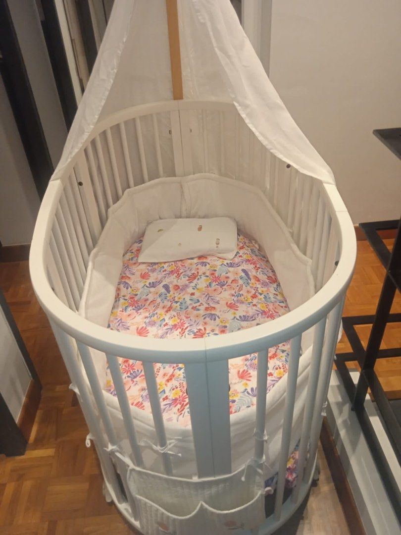 Stokke sleepi bed *full set*, Babies & Kids, Baby Nursery & Kids ...