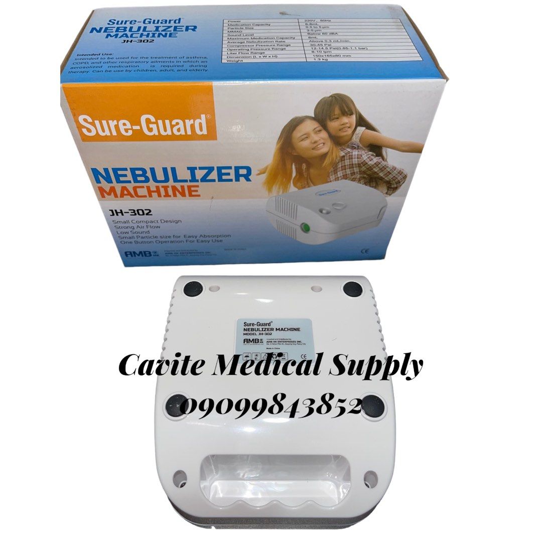 Sureguard Nebulizer For Pedia & Adult JH-302, Health & Nutrition, Medical Supplies & Tools on ...