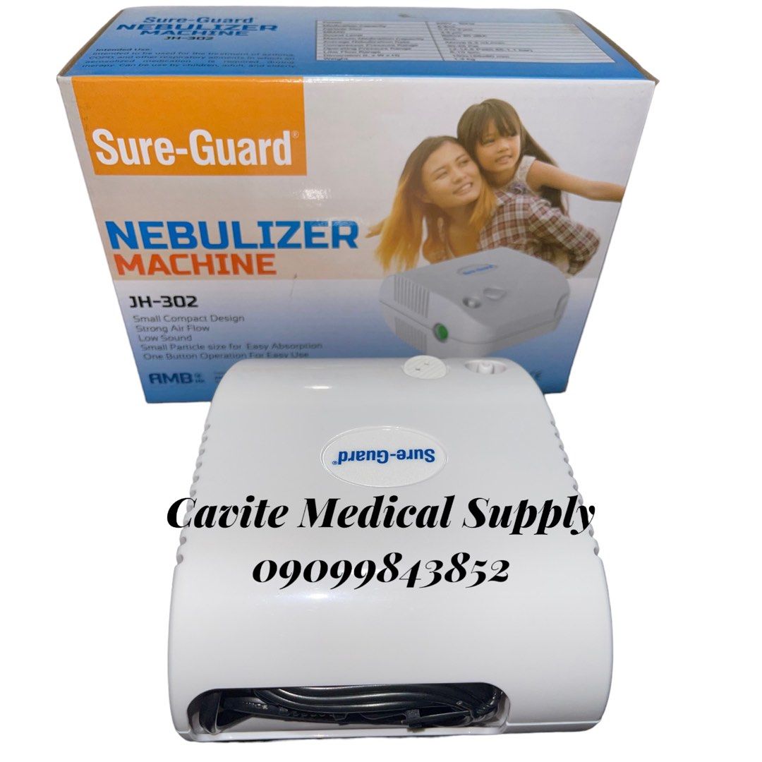 Sureguard Nebulizer For Pedia & Adult JH-302, Health & Nutrition ...
