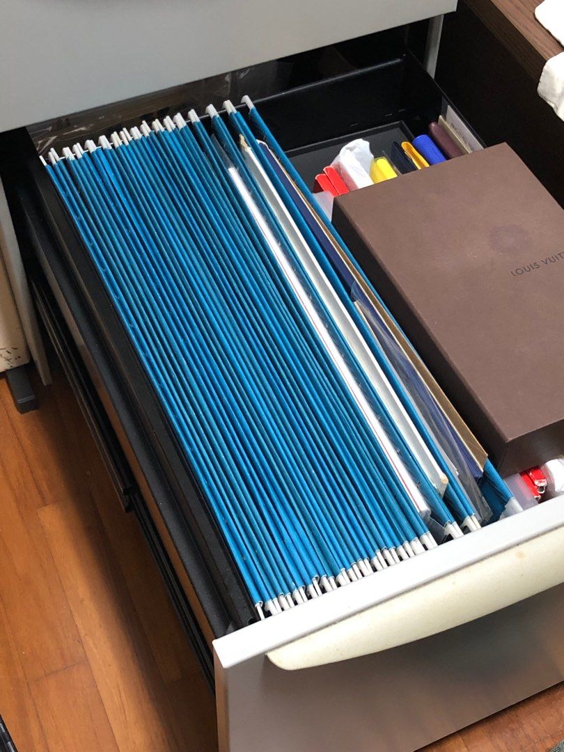 Suremark Blue Suspension Files/Folders/Pockets Foolscap Size, Hobbies ...