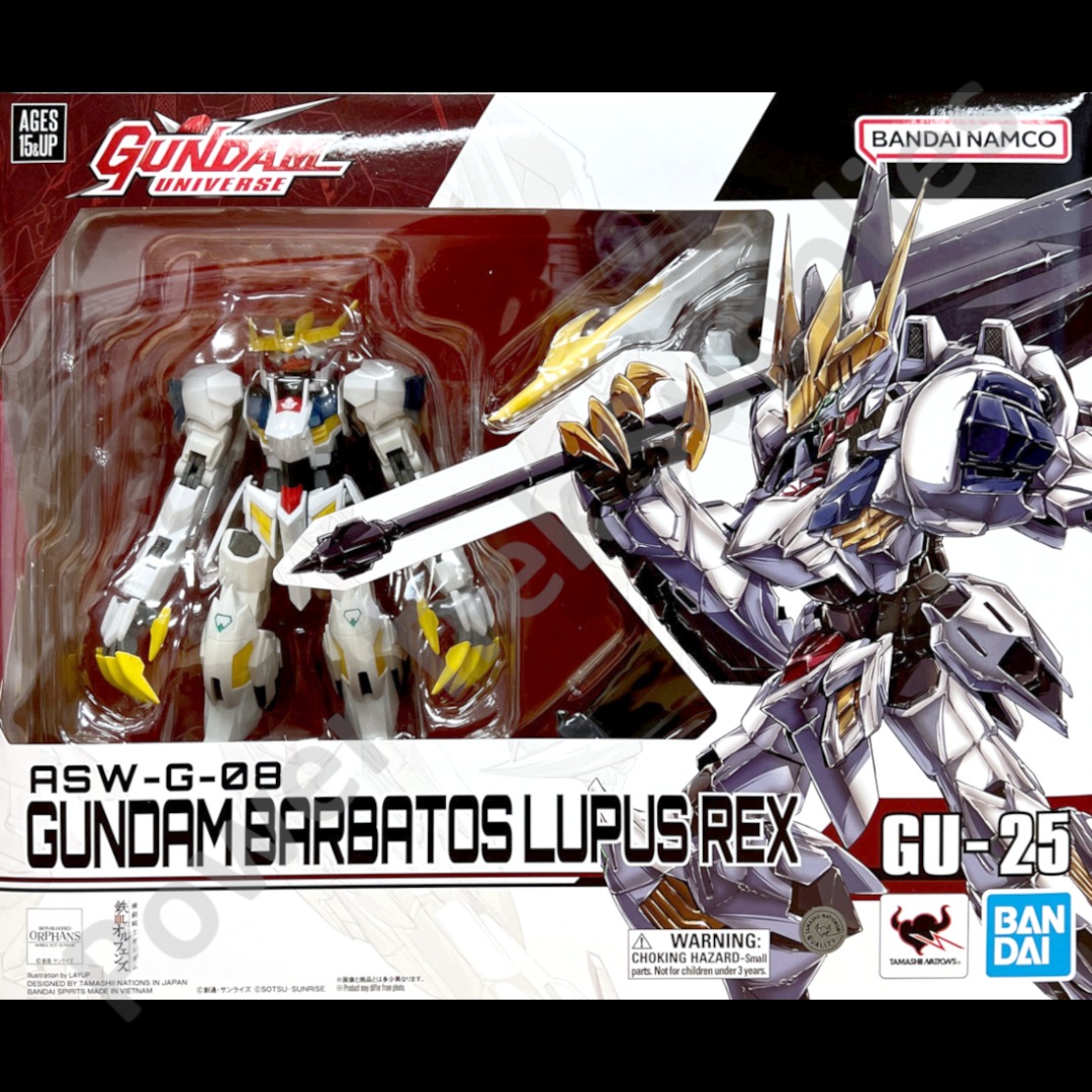 Tamashii - Gundam Universe - GU-25 160mm ASW-G-08 Gundam Barbatos Lupus ...